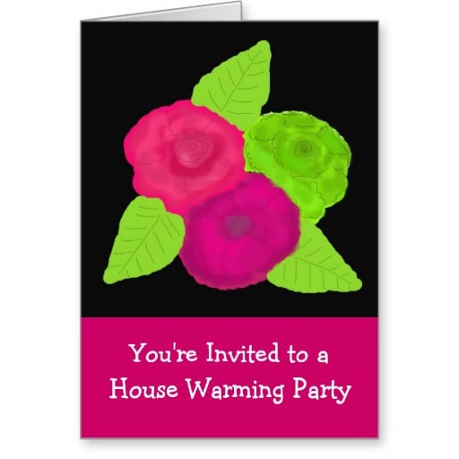 House Party Invitation Cards | Invitationorb.com